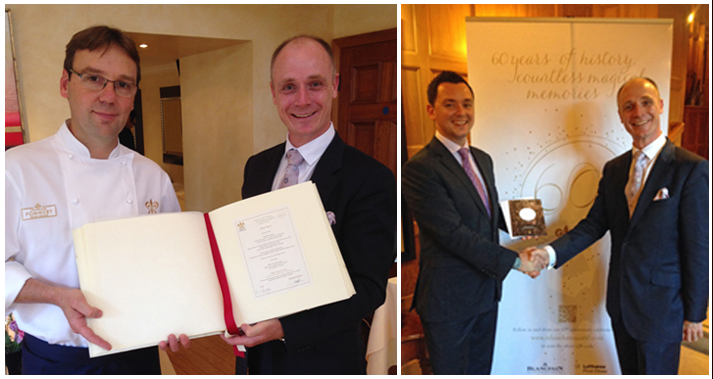Whatley Manor: Relais & Chateaux 60th Anniversary Dinner (June 2014 ...